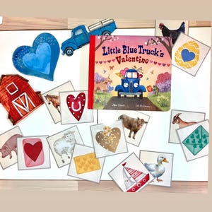 Little Blue Trucks Valentine Printable Book Based Play Printable - Etsy