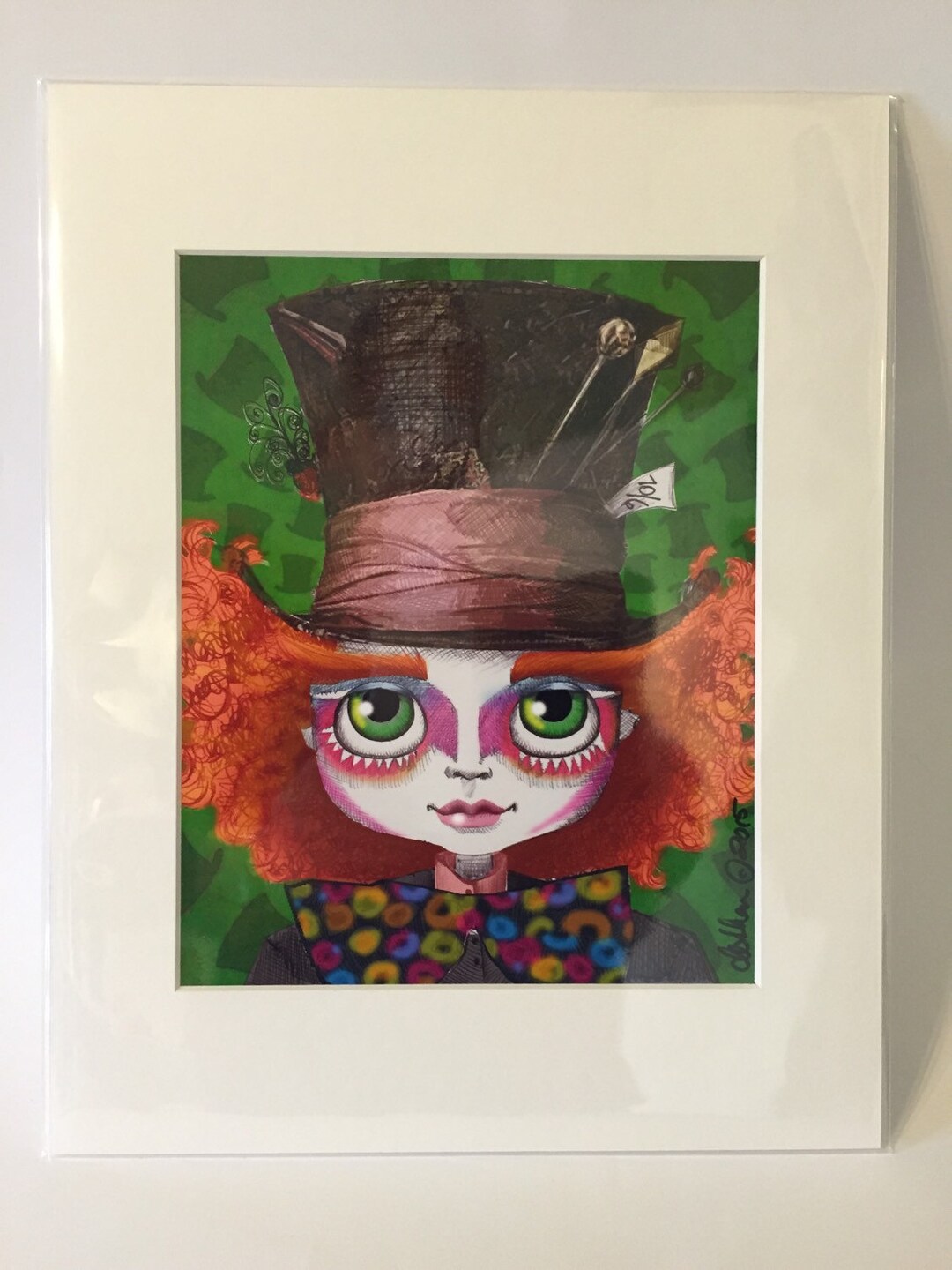 The Mad Hatter Special Edition Art Print by Deshan - Etsy