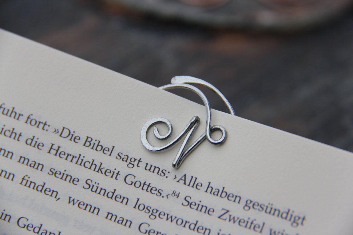 Personalized Cursive Letter Copper Brass or German Silver - Etsy