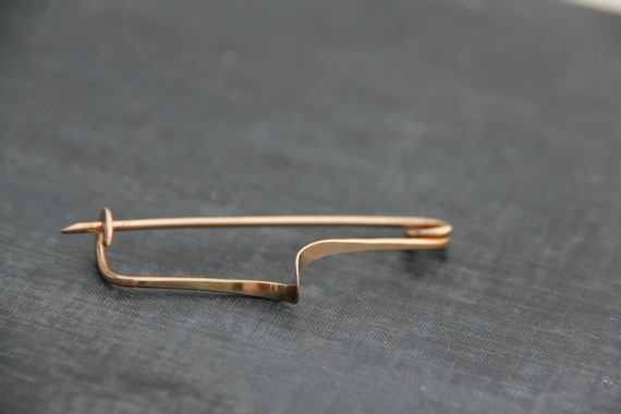Minimalist Modern Shawl Pin Scarf Pin Sweater Pin Brooch - Etsy