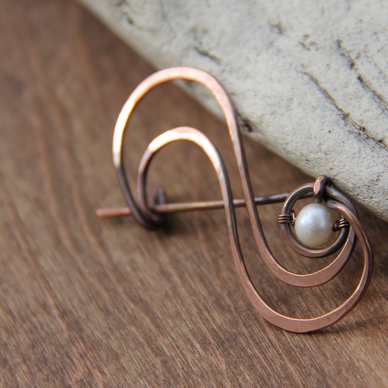Copper Brooches - Etsy