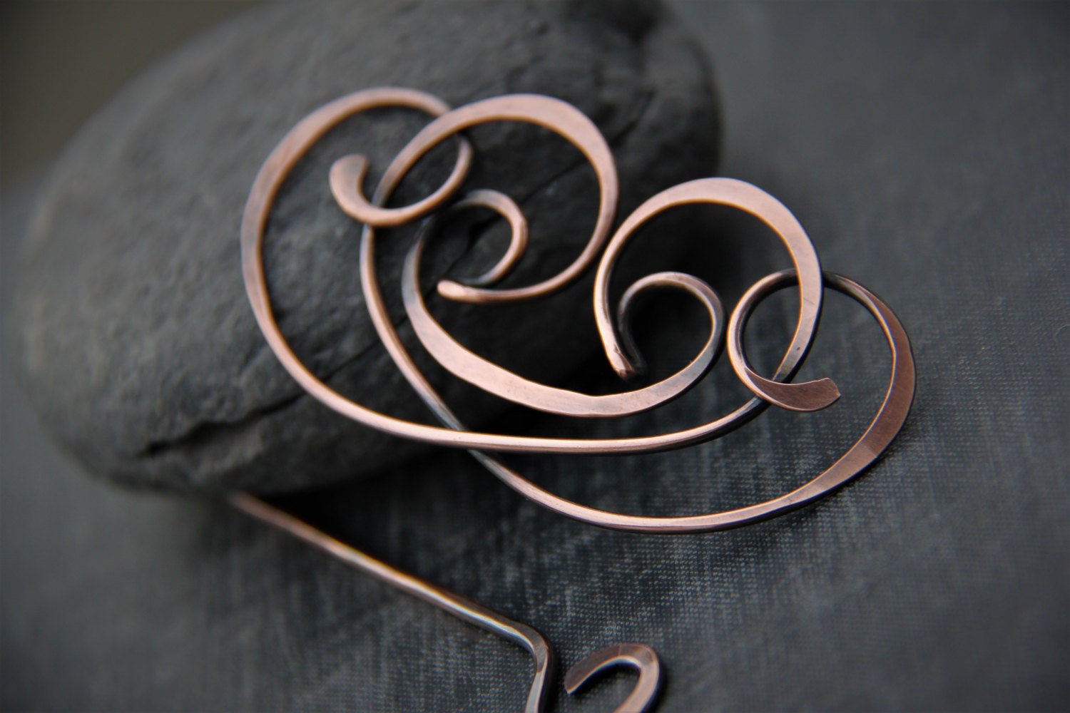 Greek Inspired Hair Slide or Shawl Pin Hair Barrette Hair | Etsy