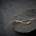 Minimalist Chevron Bronze or Silver Shawl Pin, Scarf Pin, Sweater Pin ...