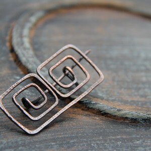 Ancient Greek Motif Shawl Pin, Scarf Pin, Sweater Pin, Cardigan Closure ...