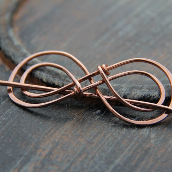 Copper Infinity - Etsy