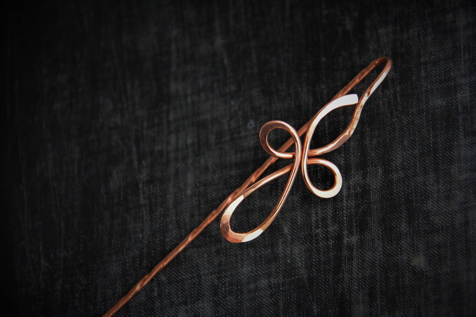 Celtic Cross Shepherd's Hook Copper Bookmark, Handmade Metal Bookmark ...