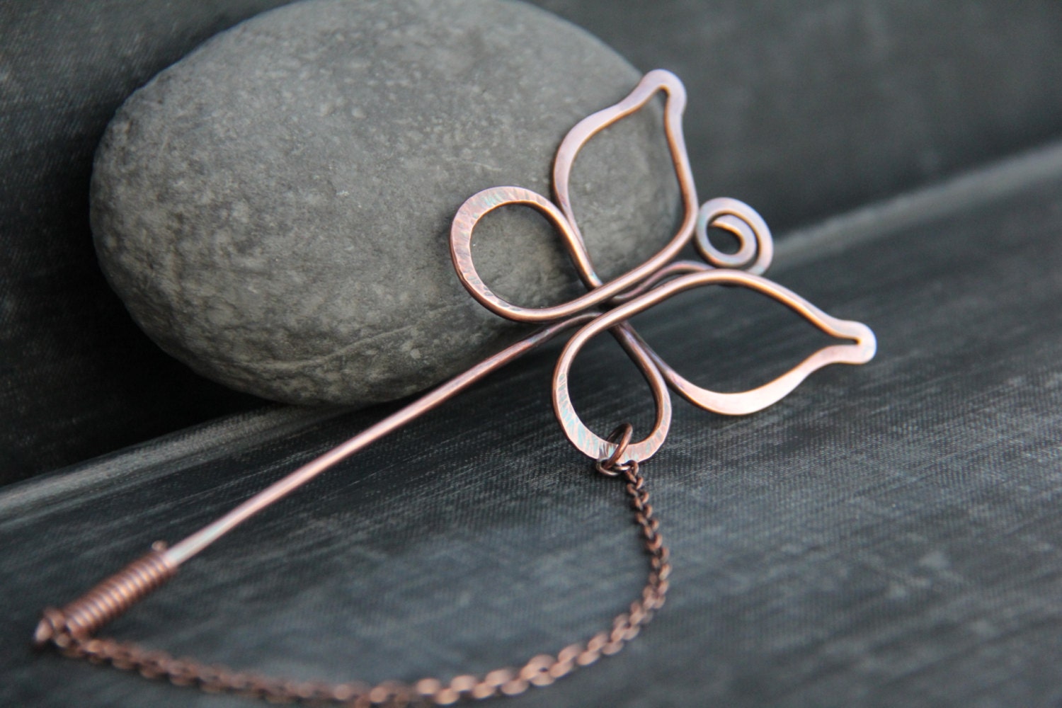 Shawl Pin Scarf Pin Sweater Pin Brooch From Butterfly - Etsy
