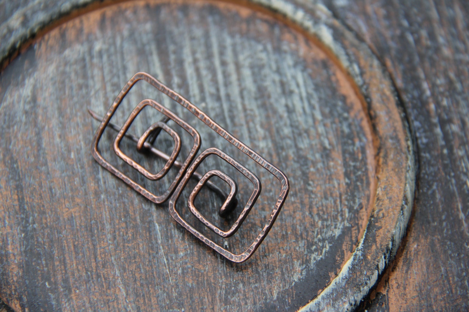 Ancient Greek Motif Shawl Pin, Scarf Pin, Sweater Pin, Cardigan Closure ...
