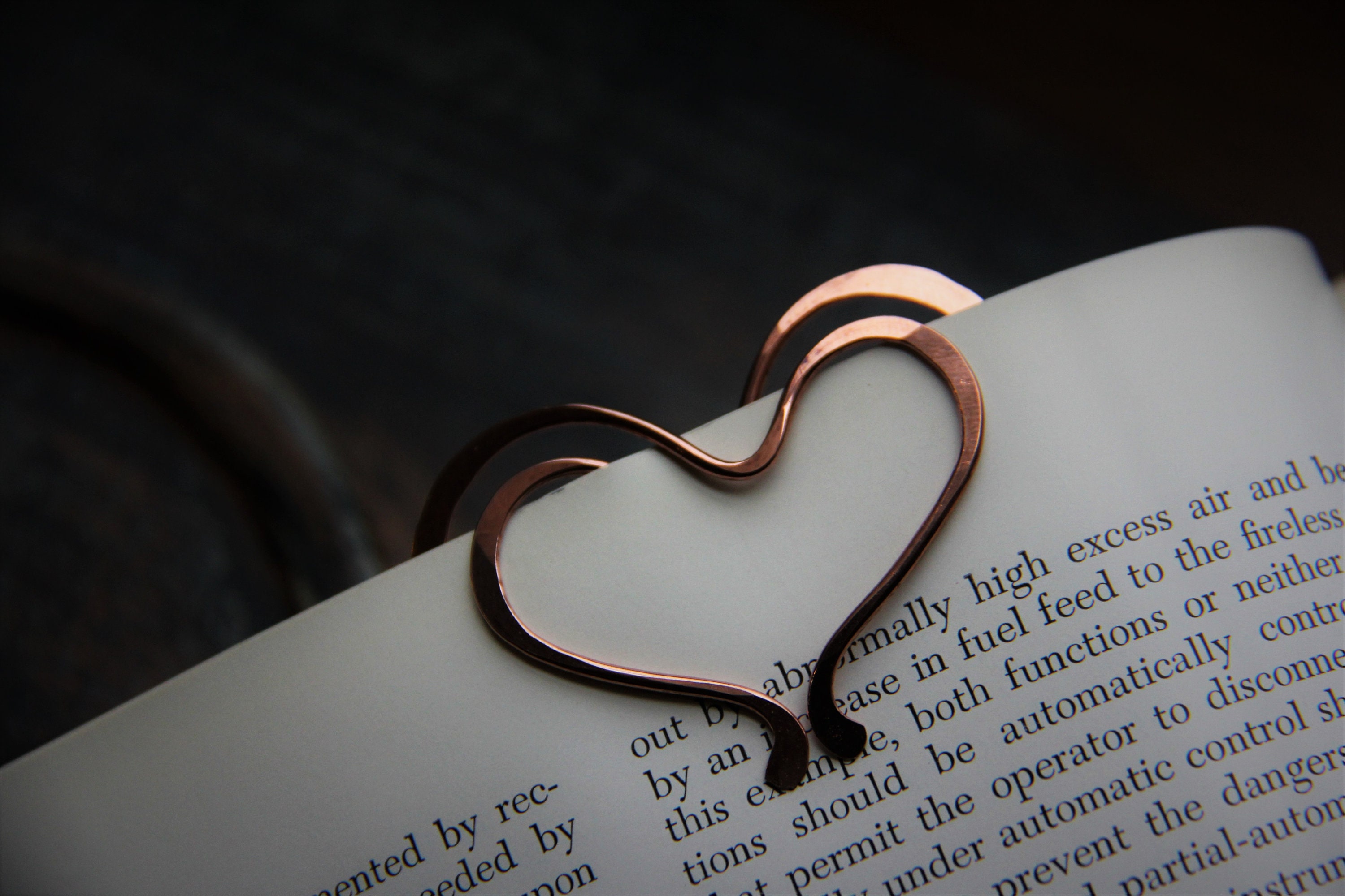 3 in 1 Double Heart Metal Shawl Pin, Bookmark and Hair Slide, Scarf Pin ...