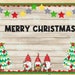 Merry Christmas Bulletin Board or Classroom Door Decor, Easy Autumn ...