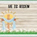 He is Risen Easter Bulletin Board Resurrection Classroom Door Decor - Etsy