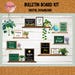 Christmas Healthy Habits Bulletin Board | Christmas Bulletin Board Kit ...