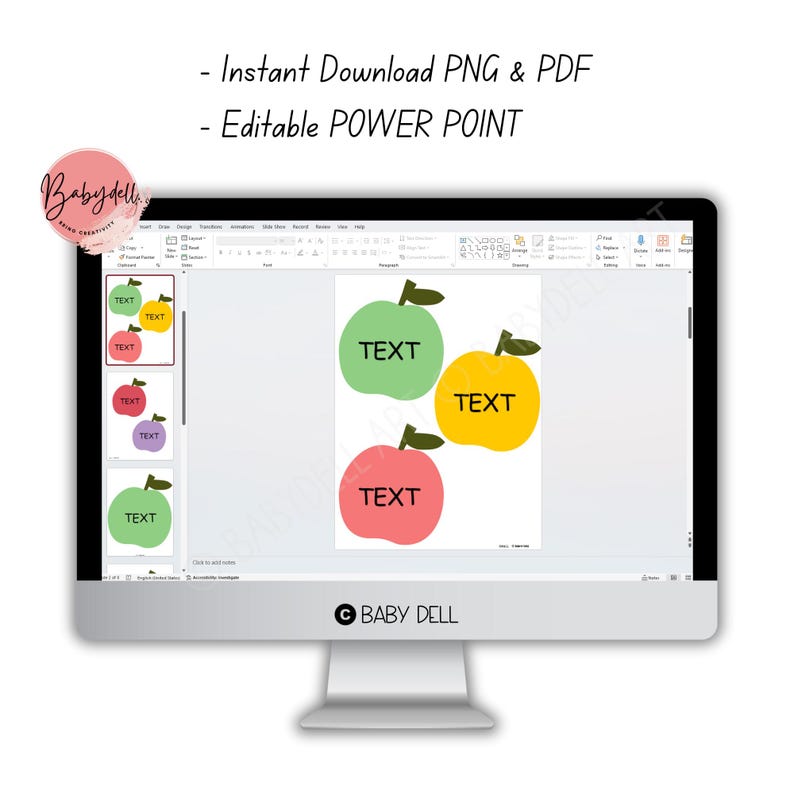 Apple Back to School Bulletin Board Kit: Classroom Decor (digital ...