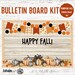 Happy Fall Pumpkin Bulletin Board Kit: Autumn Classroom Decor - Etsy