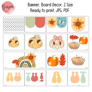 In Our Autumn Era Bulletin Board, Groovy Fall Classroom Decor ...