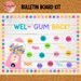 Gumball Back to School Bulletin Board Kit Classroom Welcome Door Decor ...