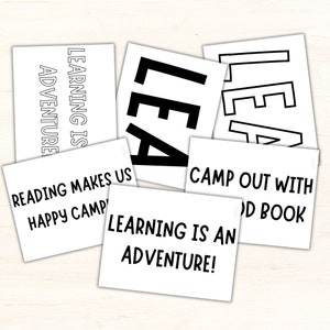 Learning is an ADVENTURE! Camping Adventure Bulletin Board Kit Summer ...
