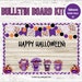Pumpkin Fall Bulletin Board Door Decor Happy fall Bulletin Board Kit - Etsy