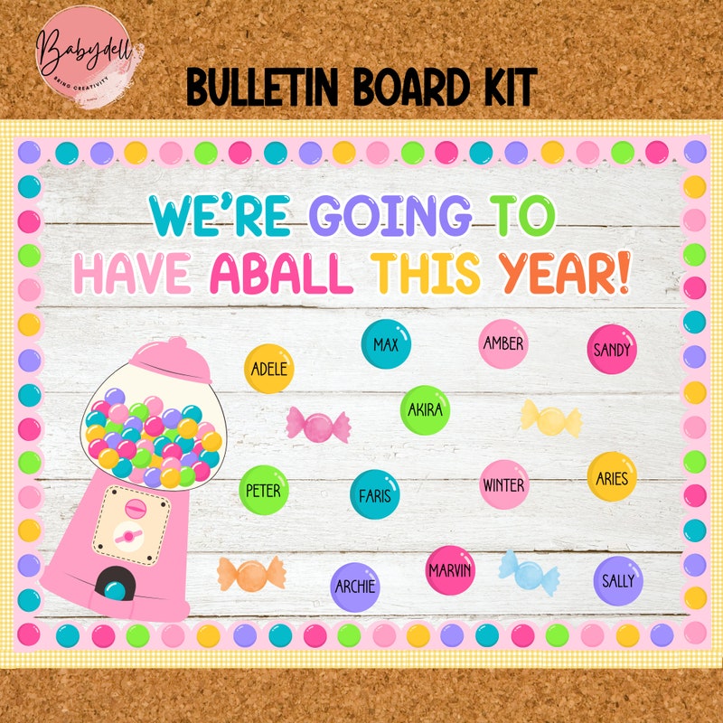 Candy Land Christmas Bulletin - Etsy