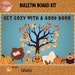 Fall Into Reading Bulletin Board Kit - Perfect Classroom Decor for ...