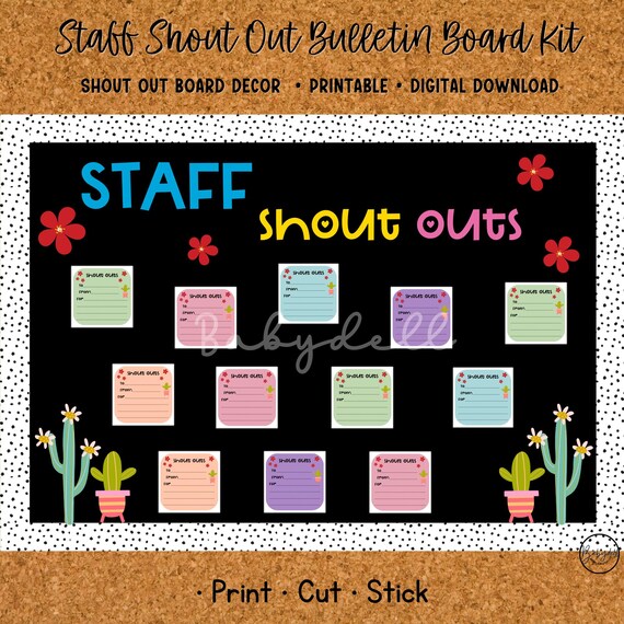 Shout Out Bulletin Board