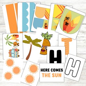 Here Comes the Sun Summer Bulletin Board Kit Groovy Classroom Decor ...