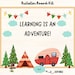Learning is an ADVENTURE! Camping Adventure Bulletin Board Kit Summer ...