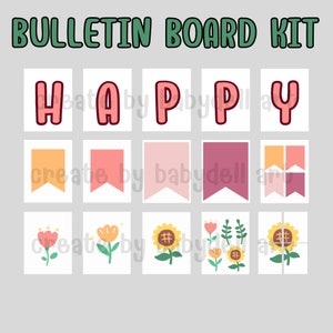 Seeds of Kindness Bulletin Board | Spring Flower Classroom Decor ...