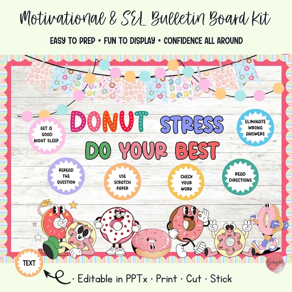 Staar Bulletin Board Ideas - Etsy