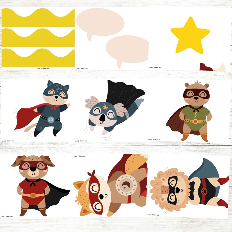 Welcome Back, Superheroes! Classroom Bulletin Board Kit - Digital ...