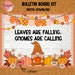Thanksgiving Gnome Bulletin Board Kit: Fall Classroom Decor (digital ...
