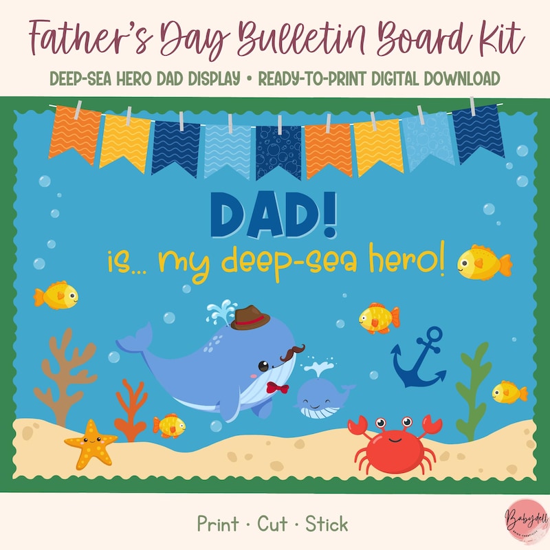 Fathers Day Bulletin Board Ideas - Etsy