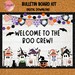 Spooky Halloween Bulletin Board Kit Fall Bulletin Board Kit October ...