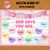 Groovy Valentine's Day Bulletin Board Kit - Retro Classroom Decor for ...