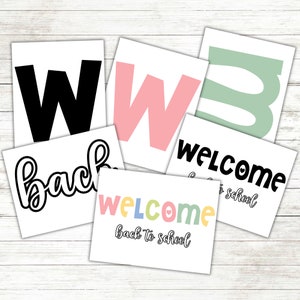 Groovy Retro Welcome Back to School Bulletin Board Kit - Classroom ...