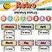 Birthday Bulletin Board Birthday Chart Display Editable Retro Classroom ...