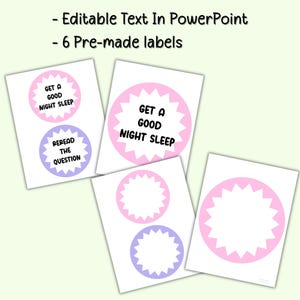 Test Prep Donut Stress Editable Classroom Motivation - Etsy