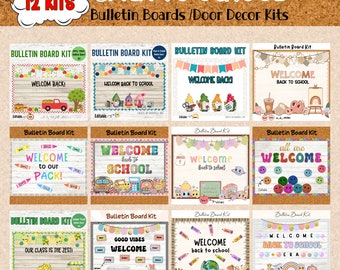 Back to School Bulletin Board Kit Retro 90's Theme Classroom Decor ...