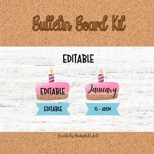 Gnome Birthday Bulletin Board Birthday Display Classroom Decor - Etsy