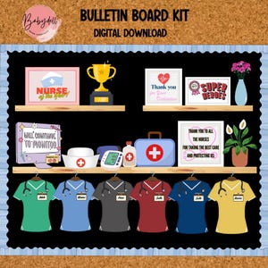 School Nurse Bulletin Board Kit: Thank You Decor (digital Download) - Etsy