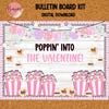 New Year Bulletin Board Kit Popcorn Door Decoration Poppin' Into the ...