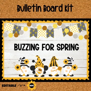 SPRING Bulletin Board Spring Classroom Bulletin Board Kit Classroom ...
