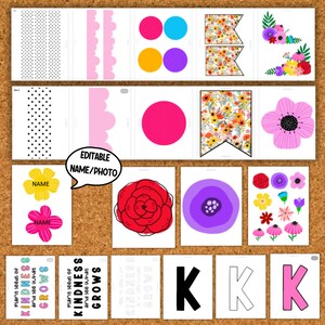 Plant Kindness Door Decor Spring Bulletin Boards Kindness Bulletin ...