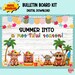Highland Cow Summer Bulletin Board Kit: Classroom Decor (digital ...