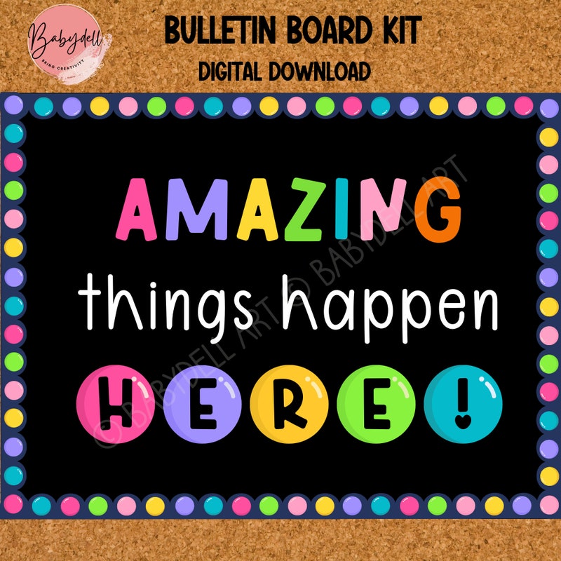 Bulletin Board Svg - Etsy