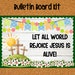 He is Risen Easter Bulletin Board Kit | Resurrection Classroom Door ...