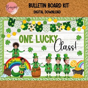 Leprechaun Bulletin Board Kit | St. Patrick's Day Classroom Decor | Fun ...