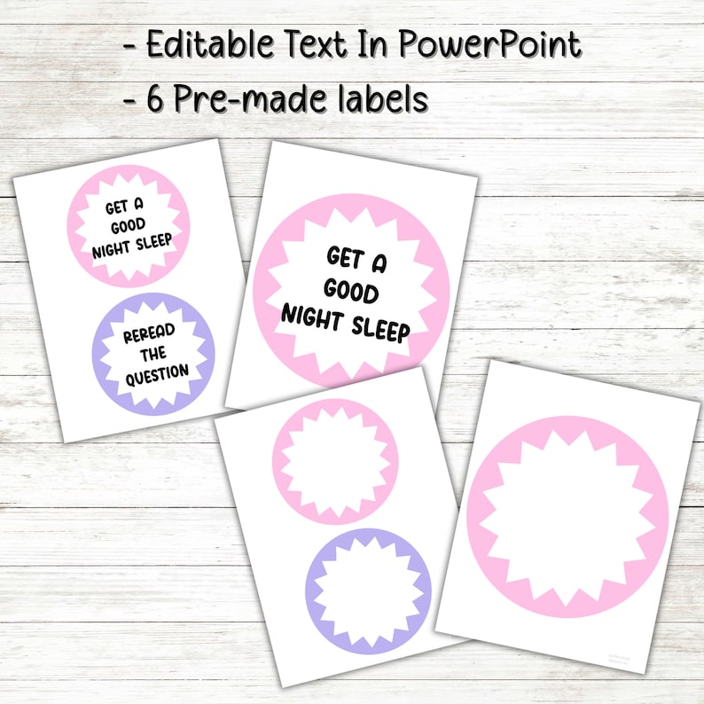 Donut Stress Test Prep Bulletin Board Kit: Classroom Decor - Etsy