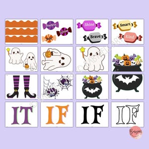 Halloween Bulletin Board Kit: Positive Classroom Decor (digital ...