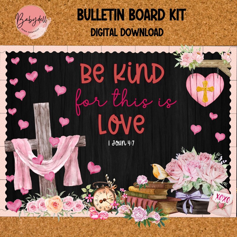 Love Church Bulletin Board - Etsy